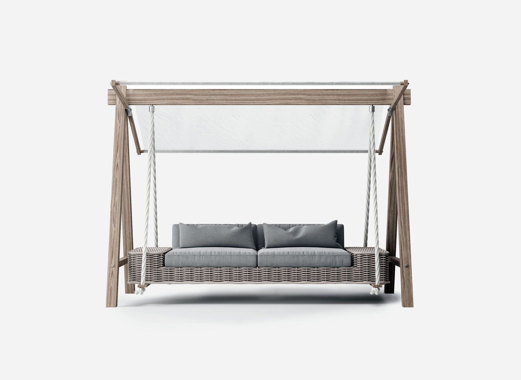 Luxury Garden Swing 3D Model Other Furniture