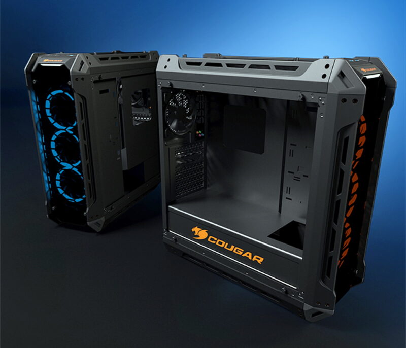 Desktop Gamer Computer 3D Model Computers