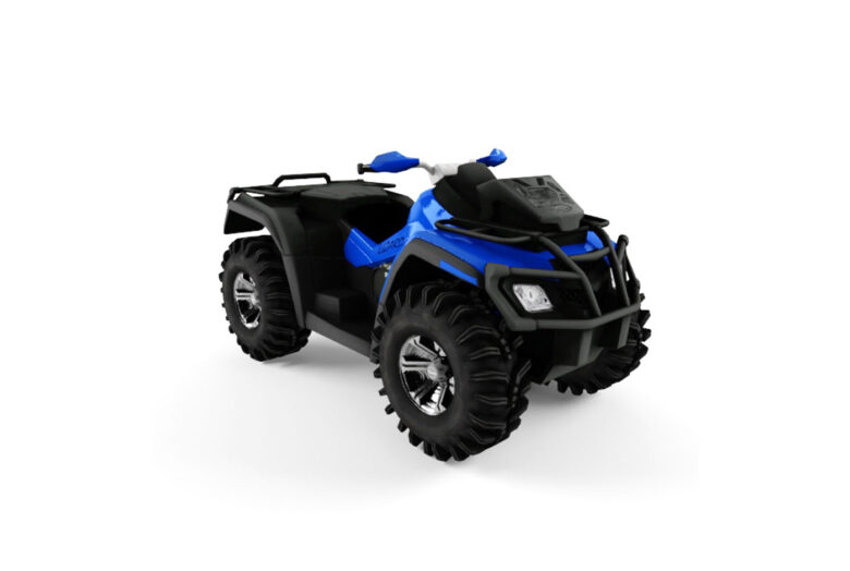 ATV Motorcycle 3D Model Vehicles