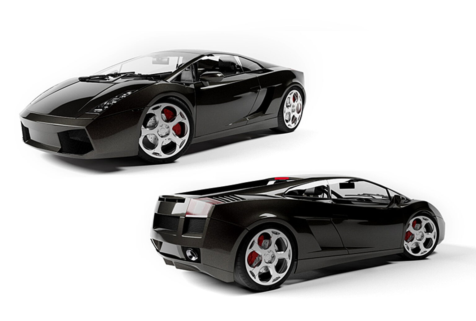 Lamborghini Gallardo Supercar 3D Model Vehicles