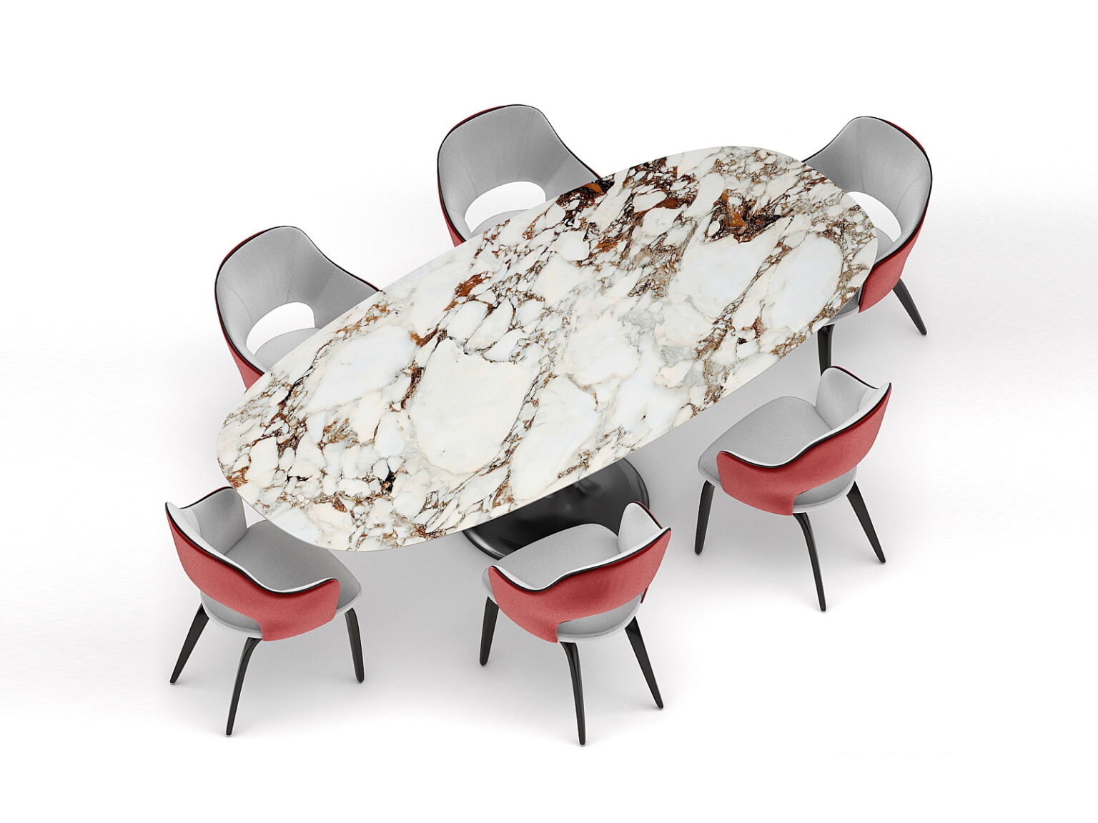 Dining Table Set Free 3D Model Table