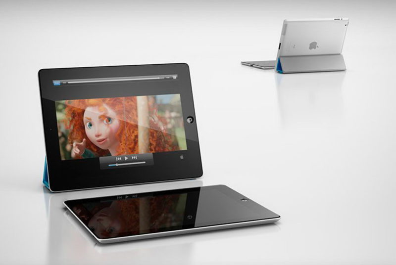 3D Apple iPad Model Computers