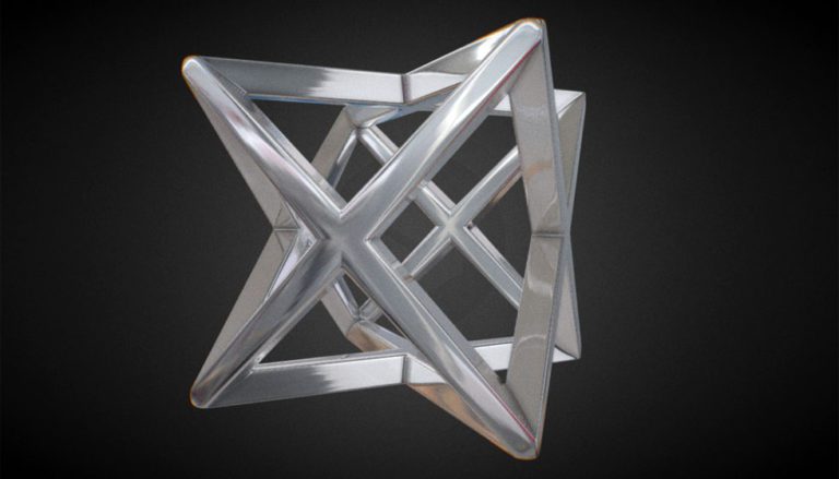 Abstract Star Shape 3D Model Other Objects