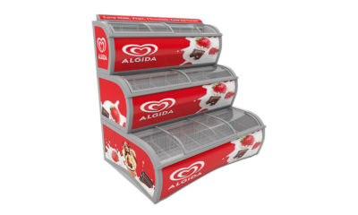 Algida Ice Cream Fridge 3D Model Equipment