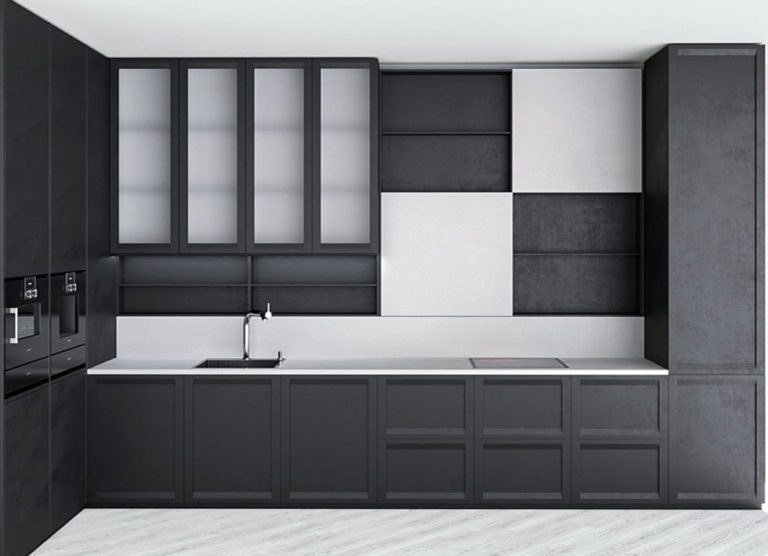 Anthracite Kitchen Design Free 3D Model Kitchen Design
