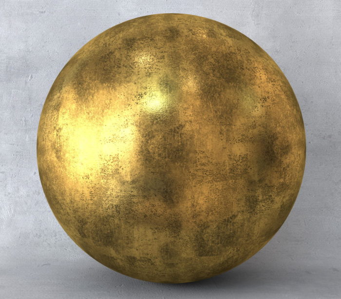 Antique Gold Free 3D Materials Materials and Shaders