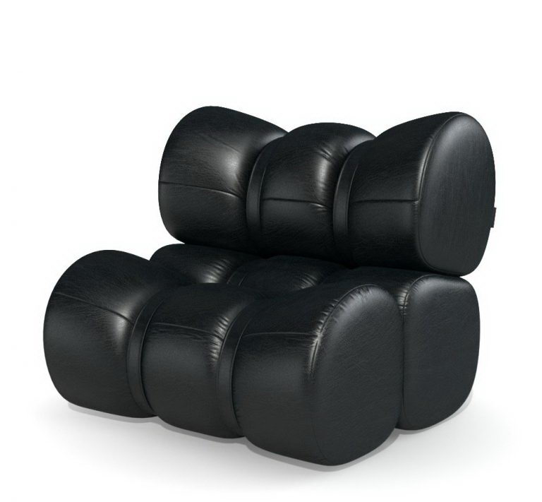 Armchair-Puff 3D Model Other Furniture