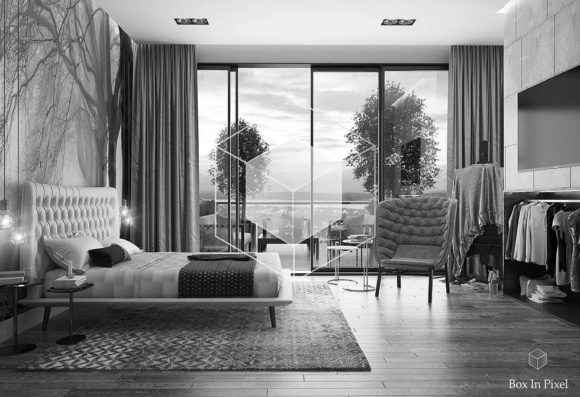 Bedroom Free 3D Scene Interior Scenes