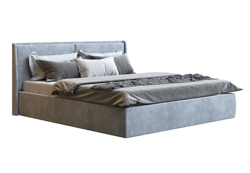 Big size Double Bed Free 3D Model Bed