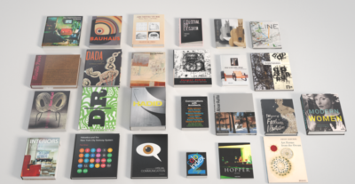 Art Series Book Collection 3D Model Book and Magazine