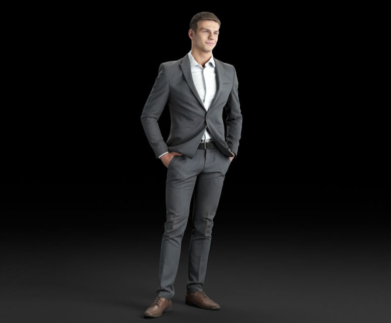 Businessman People 3D Model Characters