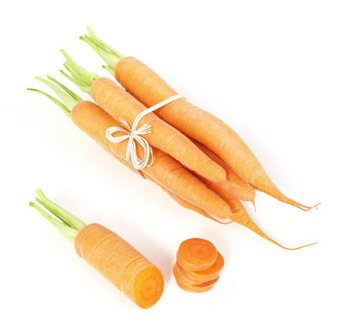Carrot 3D Model Greengrocery