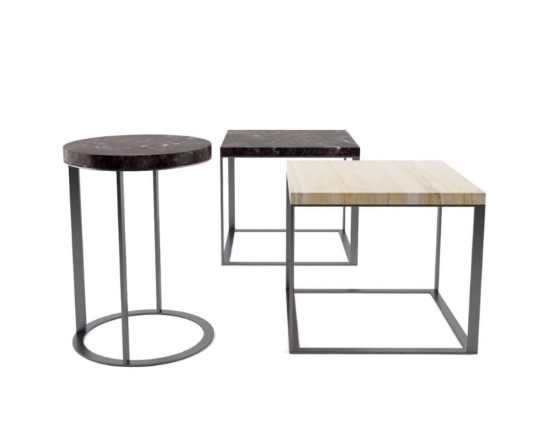 Rock Design Coffee Table 3D Model Table