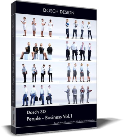 Dosch Design 3D People Sample Characters