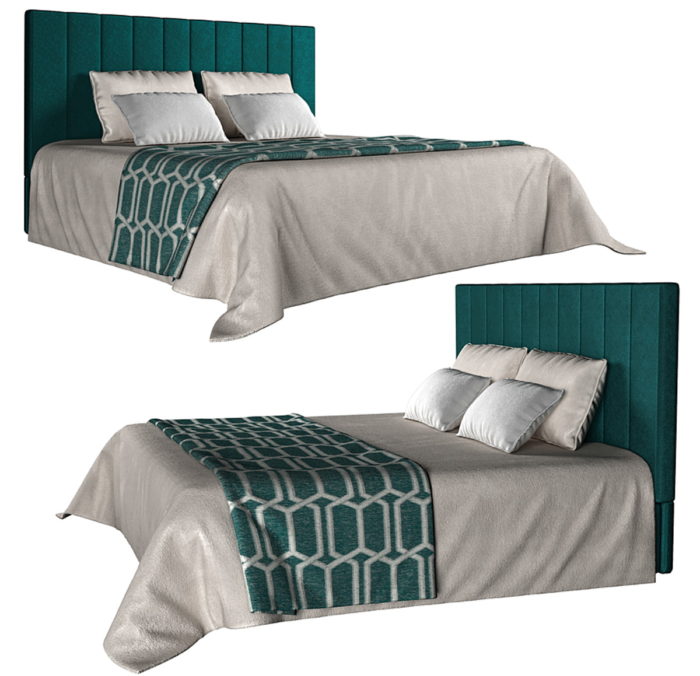 Free 3D Bed Models Download for Cinema 4D, fbx, obj,dae