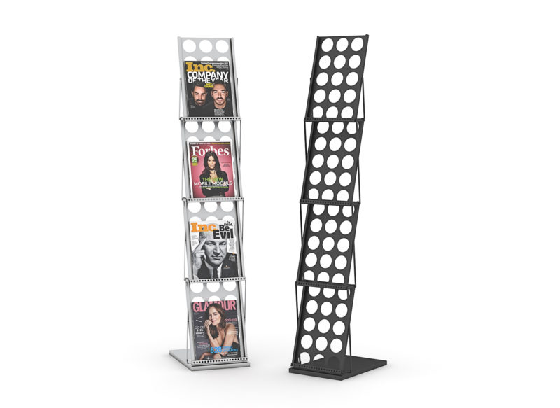 Folding Brochure Stand 3D Model Equipment