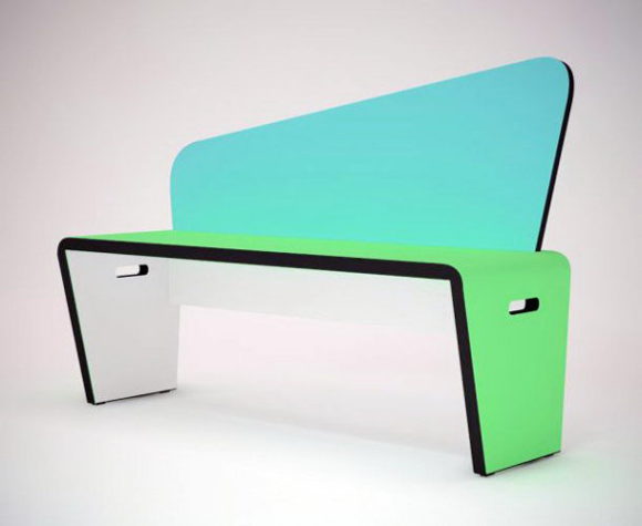 Free 3D Bench Model Other Furniture