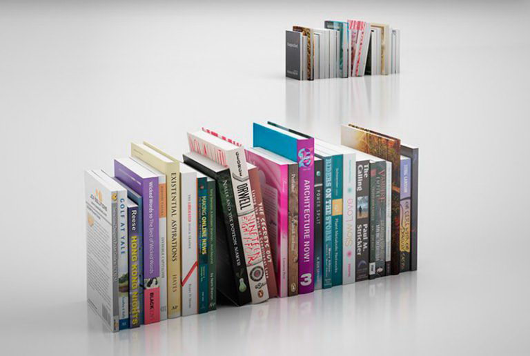 Art Books 3D Model Book and Magazine