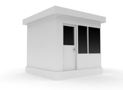 Free 3D Guard House Model Buildings