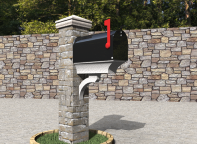 Free 3D Outdoor Mailbox Model Architectural Tools