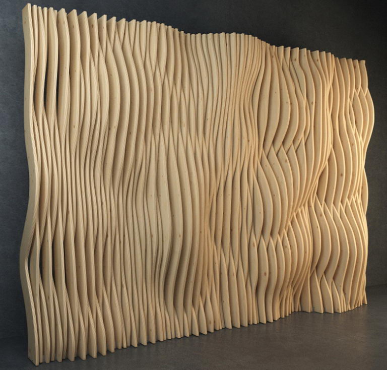 Free 3D Parametric Wall Decor Wall Panel