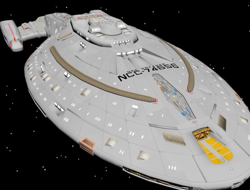 Free 3D Spaceship Model Sci-Fi 3D Models