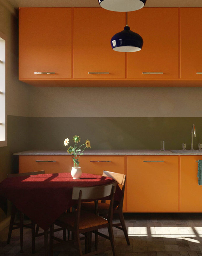 Kitchen Design Free 3D Models Download for Cinema 4D