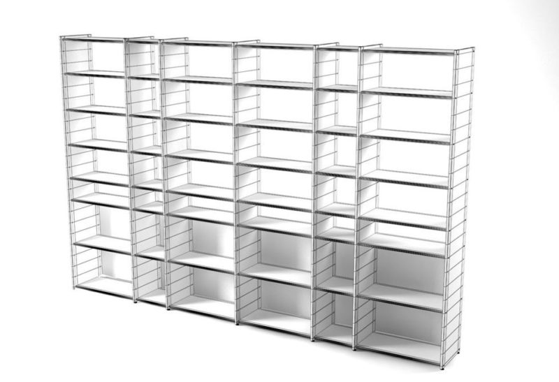 Free Shelving System 3D Model Cabinet