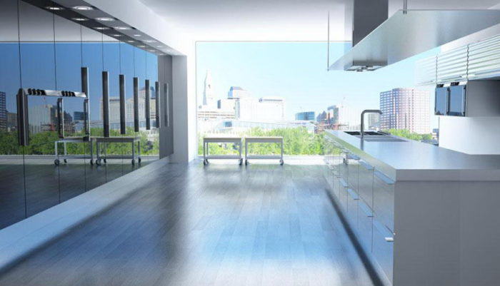 Kitchen Design interior Scene for Cinema 4D Interior Scenes