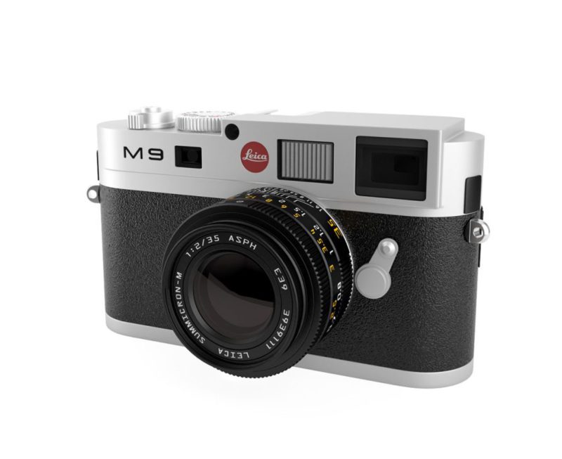 Leica Digital Camera 3D Model Photography