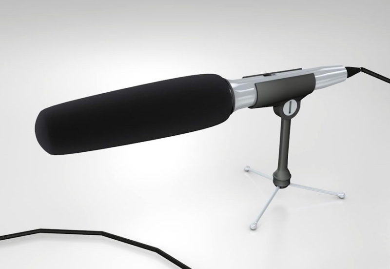 Microphone 3D Model Other Electronic 3d Models