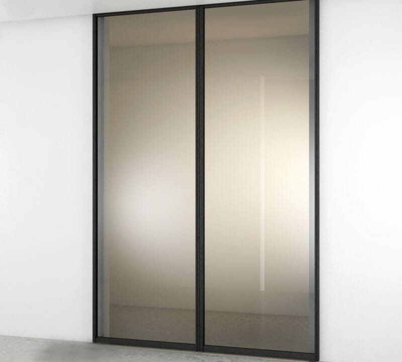 Minimal Sliding Glass Doors 3D Model Building Tools