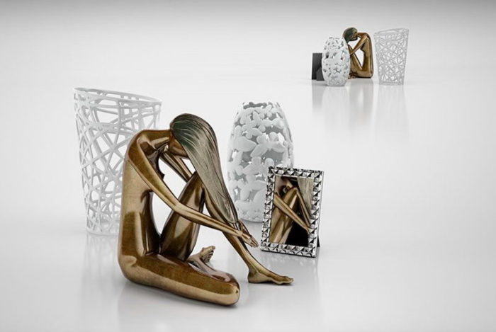 Modern Sculpture 3D Model - Free C4D Models