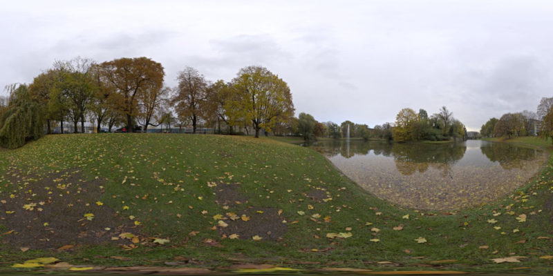 Park in Spring Free HDRI Free Textures