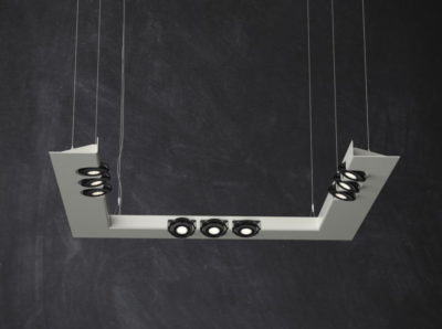 Square Ceiling Luminaire 3D Model Ceiling Lights, Chandelier