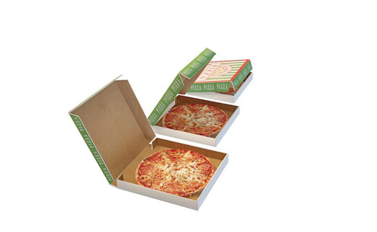 Pizza in Box Free 3D Model Foods and Drinks