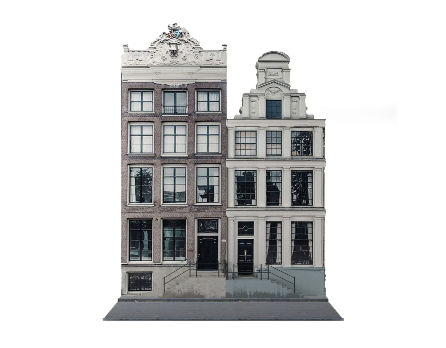Realistic Historic Building 3D Model Buildings
