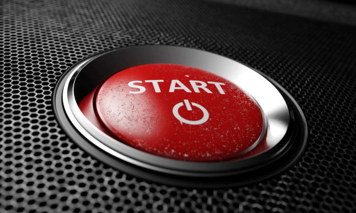 Red Start Button 3D Model Vehicles