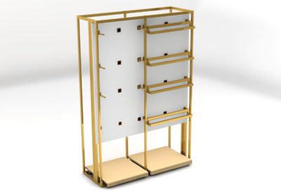 Retail Store Display Rack 3D Model Cabinet