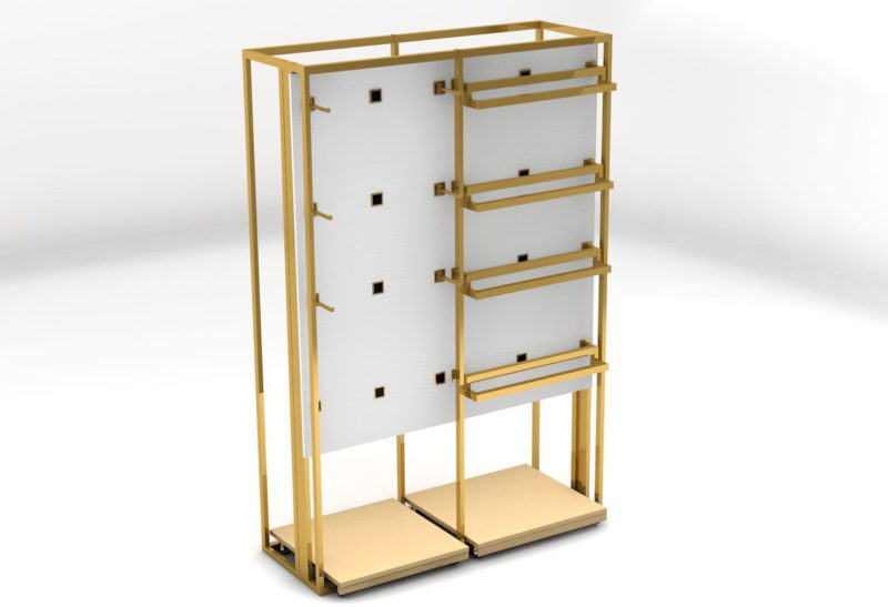 Retail Store Display Rack 3D Model Cabinet
