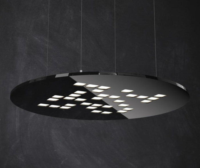 Round Mosaic Lamp 3D Model Ceiling Lights, Chandelier