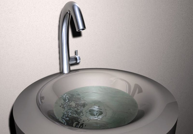 Round Wash Basin Free 3D Model Bathroom
