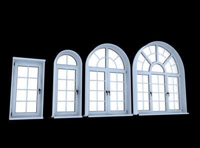 Round Window Free 3D Model Building Tools