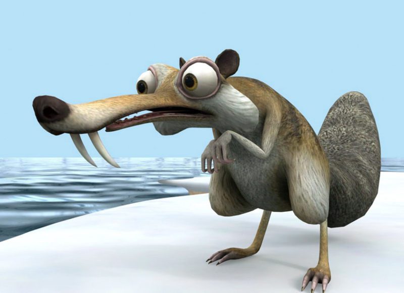 Scrat Ice Age 3D Model Characters