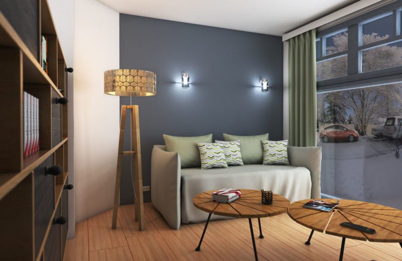 Small Living Room Interior Scene 3D Model Interior Scenes