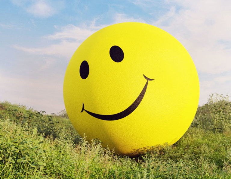 Smiley Ball 3D Model Characters