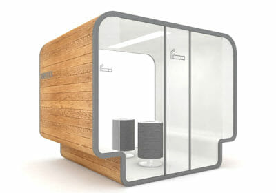Smoking Booths 3D Model Architectural Tools