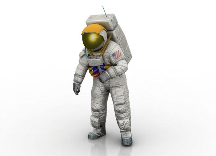 Spaceman 3D Model