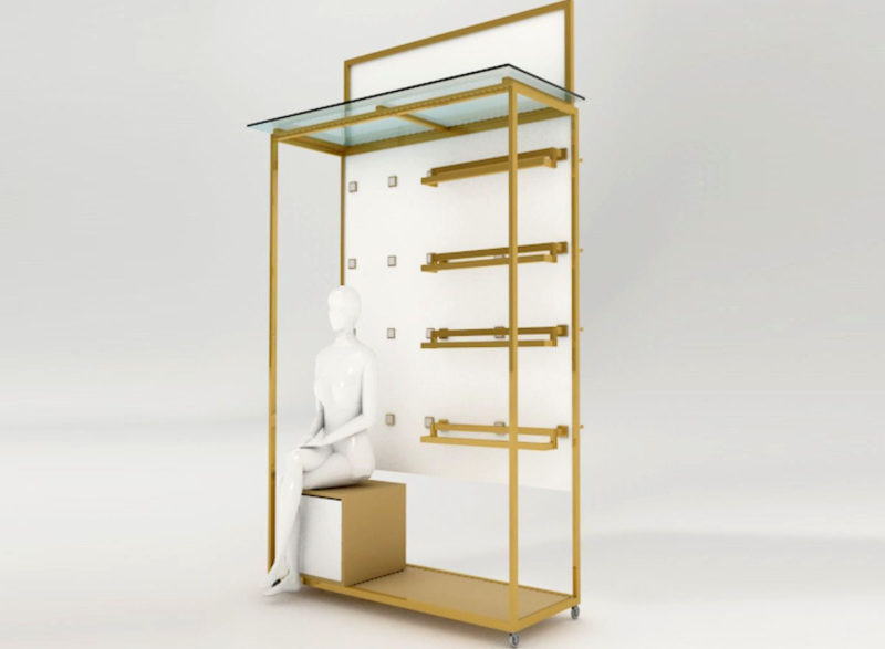 Store Market Stand Free 3D Model Cabinet