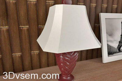 Table Light 3D Model Desk and Table Lights